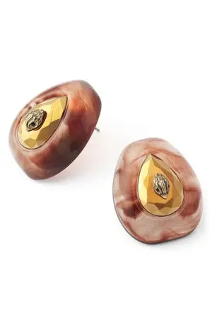 Kurt Geiger Ophelia Eagle Teardrop Stud Earrings