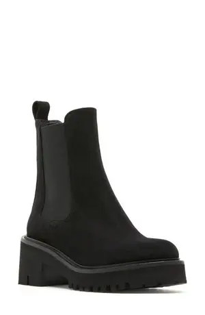 La Canadienne Kiss City Dry™ Waterproof Chelsea Boot - Black Suede