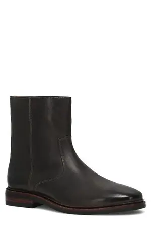 THE FRYE COMPANY Paul Inside Zip Leather Boot