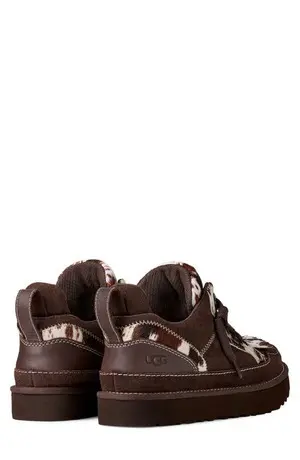 UGG Lowmel Western Sneaker With Calf-hair Panels