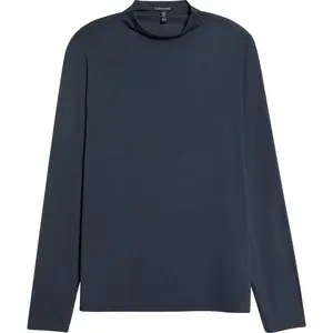 Eileen Fisher Funnel Neck Long Sleeve Top - Maritime