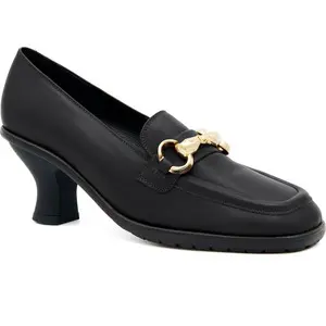AMALFI BY RANGONI Bacchetta Leather Pump - Black