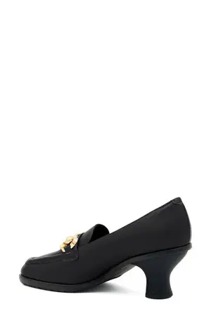 AMALFI BY RANGONI Bacchetta Leather Pump - Black