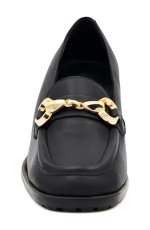 AMALFI BY RANGONI Bacchetta Leather Pump - Black