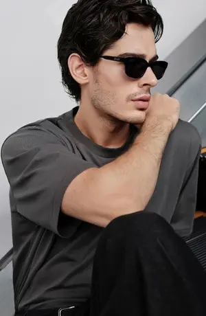 Quay Gender Inclusive Flow State Polarized Square Sunglasses