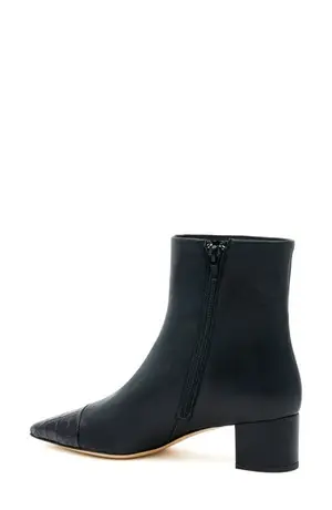 AMALFI BY RANGONI Panfilo Leather Bootie - Black