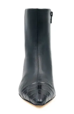AMALFI BY RANGONI Panfilo Leather Bootie - Black