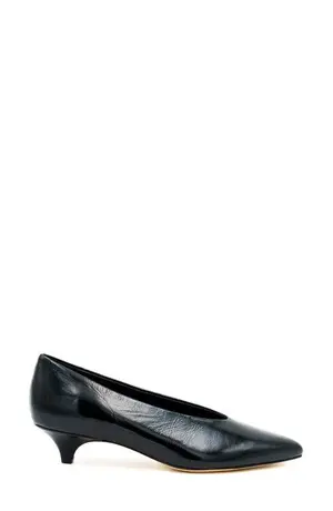 AMALFI BY RANGONI Accorto Leather Pump - Black