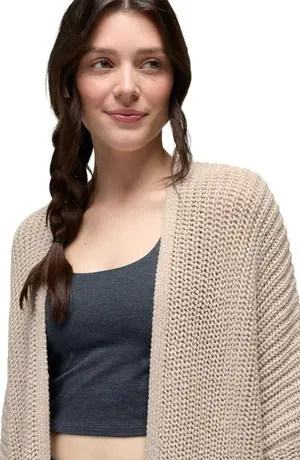 Prana Sunday River Cardigan - Beach Pebble