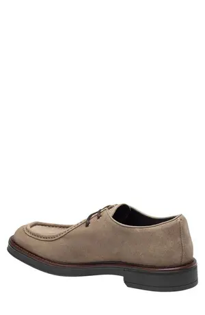 Johnston & Murphy Brady Moc Toe Shoe - Gray Suede