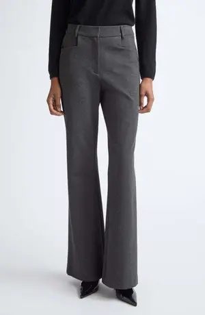 TOCCIN Gaia High Waist Flared Pants - Shadow