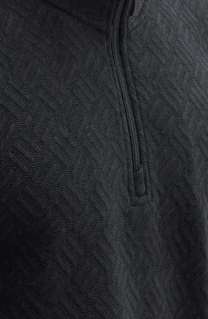 Robert Barakett Avila Quarter Zip Pullover - Black