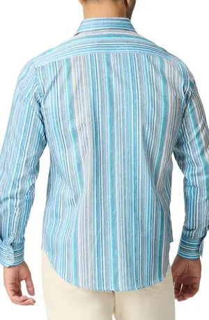 Robert Graham Rehan Long Sleeve Stretch Woven Shirt