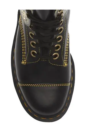 Dr. Martens Cappers 8-eye Cap Toe Leather Boot