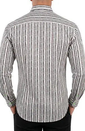 MACEOO Fibonacci Contemporary Fit Button-up Shirt