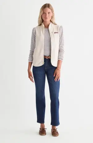 Vineyard Vines Bonfire High Pile Fleece Vest