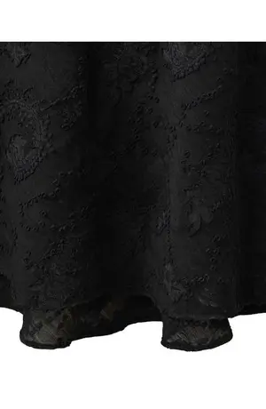 Mango Embroidered Chiffon Slipdress