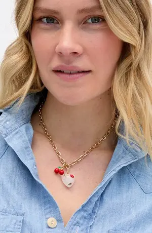 Clare V. Icon Heart Charm