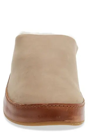 Olukai Lolii Genuine Shearling Lined Slipper - Clay/tan