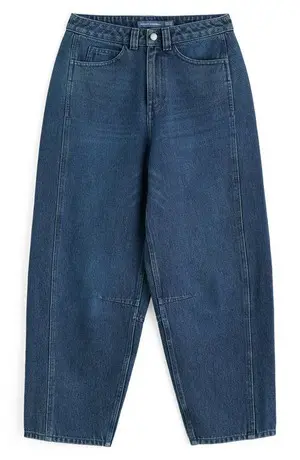SEASALT CORNWALL Boatyard High Waist Ankle Barrel Leg Jeans