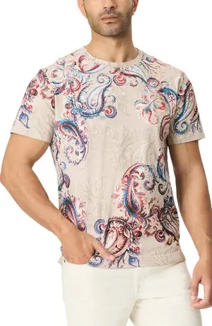 Robert Graham Staunton Paisley Graphic T-shirt - Multi