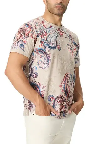 Robert Graham Staunton Paisley Graphic T-shirt