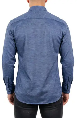 MACEOO Einstein Contemporary Fit Button-up Shirt