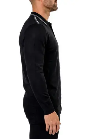 MACEOO Quarter Zip Merino Wool Sweater