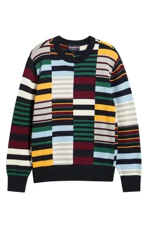 ROWING BLAZERS Colorblock Stripe Sweater