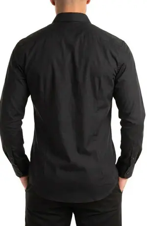 MACEOO Stone Dollar Button-up Shirt