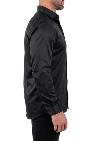 MACEOO Stone Dollar Button-up Shirt