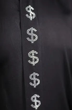 MACEOO Stone Dollar Button-up Shirt