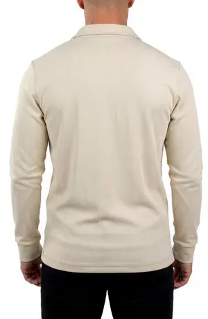MACEOO Cotton Quarter Zip Sweater