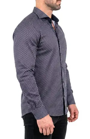 MACEOO Einstein Contemporary Fit Button-up Shirt