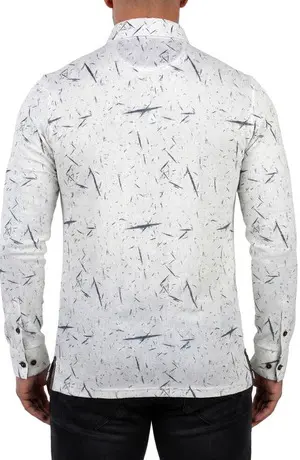 MACEOO Anima Long Sleeve Knit Polo