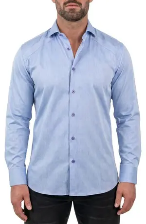 MACEOO Cotton Button Up Shirt