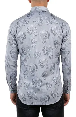 MACEOO Fibonacci Contemporary Fit Button-up Shirt