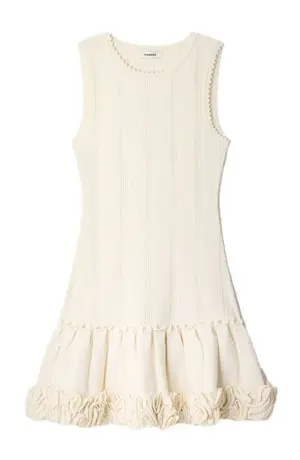 Sandro Floral Knit Short Dress