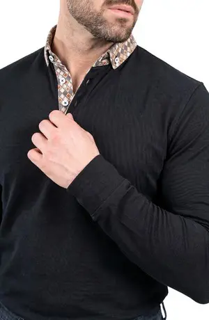 MACEOO Newton Long Sleeve Polo
