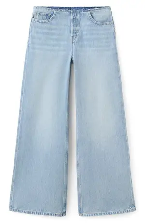Mango Oscar Raw Edge Straight Leg Jeans