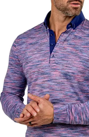 MACEOO Newton Long Sleeve Polo