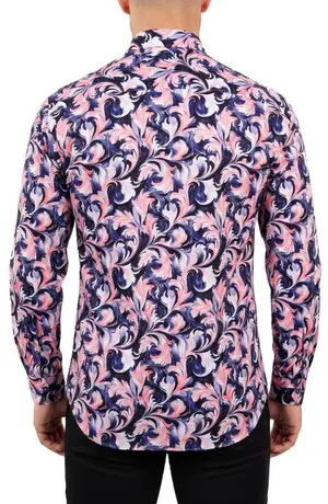 MACEOO Fibonacci Contemporary Fit Button-up Shirt