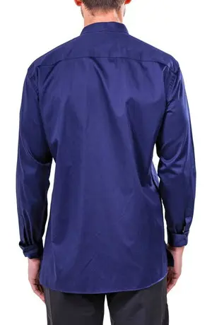 MACEOO Kymono Asymmetric Pleat Button-up Shirt