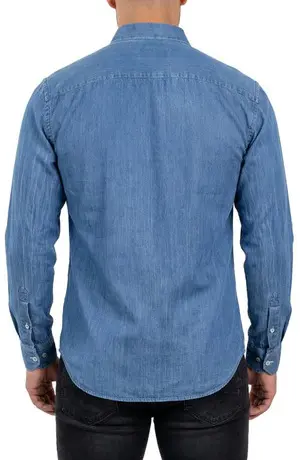 MACEOO Ceremony Prince Stand Collar Dress Shirt