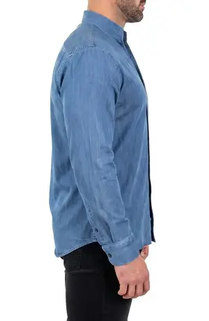 MACEOO Ceremony Prince Stand Collar Dress Shirt