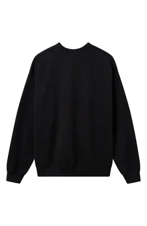 Junk Food Washington Commanders Helmet Graphic Crewneck Sweatshirt - Black