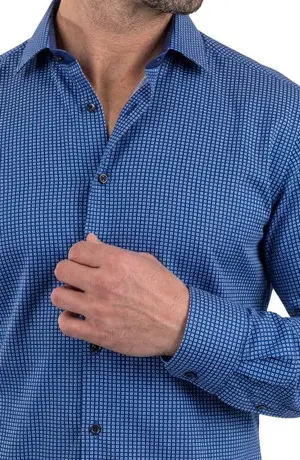 MACEOO Einstein Contemporary Fit Button-up Shirt