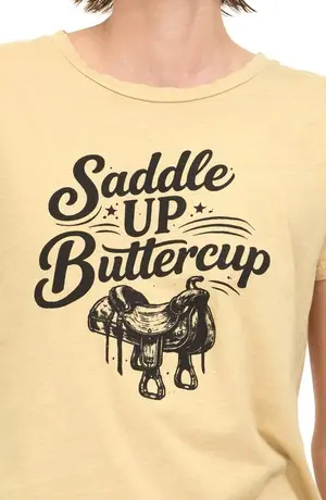 PROJECT SOCIAL T Saddle Up Graphic T-shirt