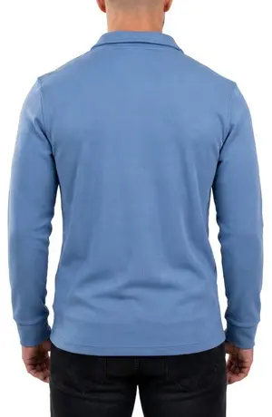 MACEOO Mercerized Cotton Quarter Zip Sweater