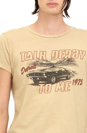 PROJECT SOCIAL T Talk Derby To Me Graphic T-shirt